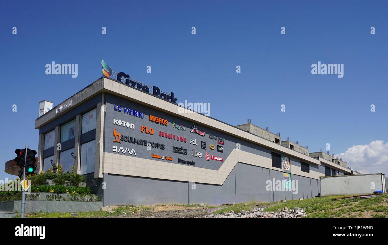 12 May 2022 Cizre Sirnak Turkey. Cizre Park mall in Cizre Turkey Stock ...