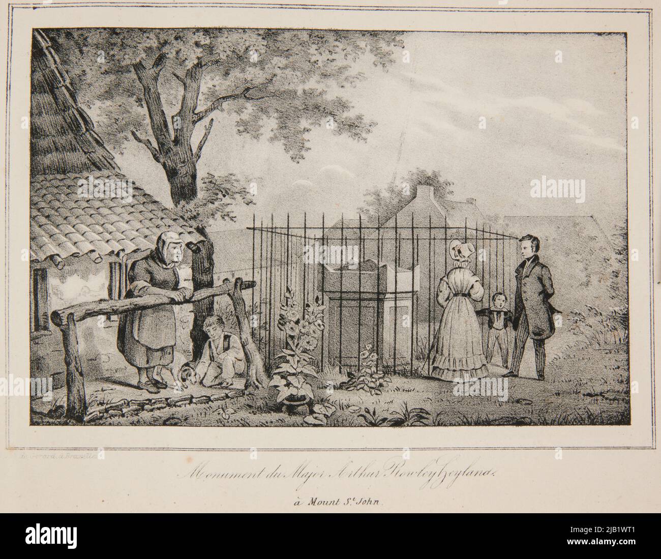 Monument by Major Arthur Rowley Heyland W: collection of twelve views ...