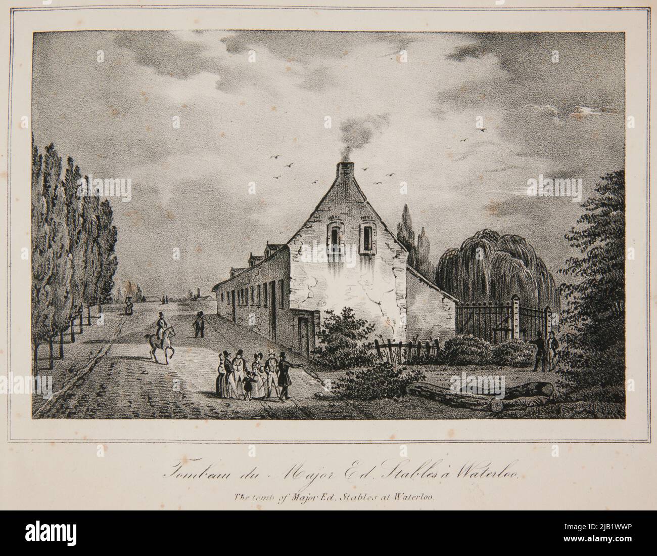 Tomb of Major Ed. Stables A Waterloo W: Collection of twelve views of ...