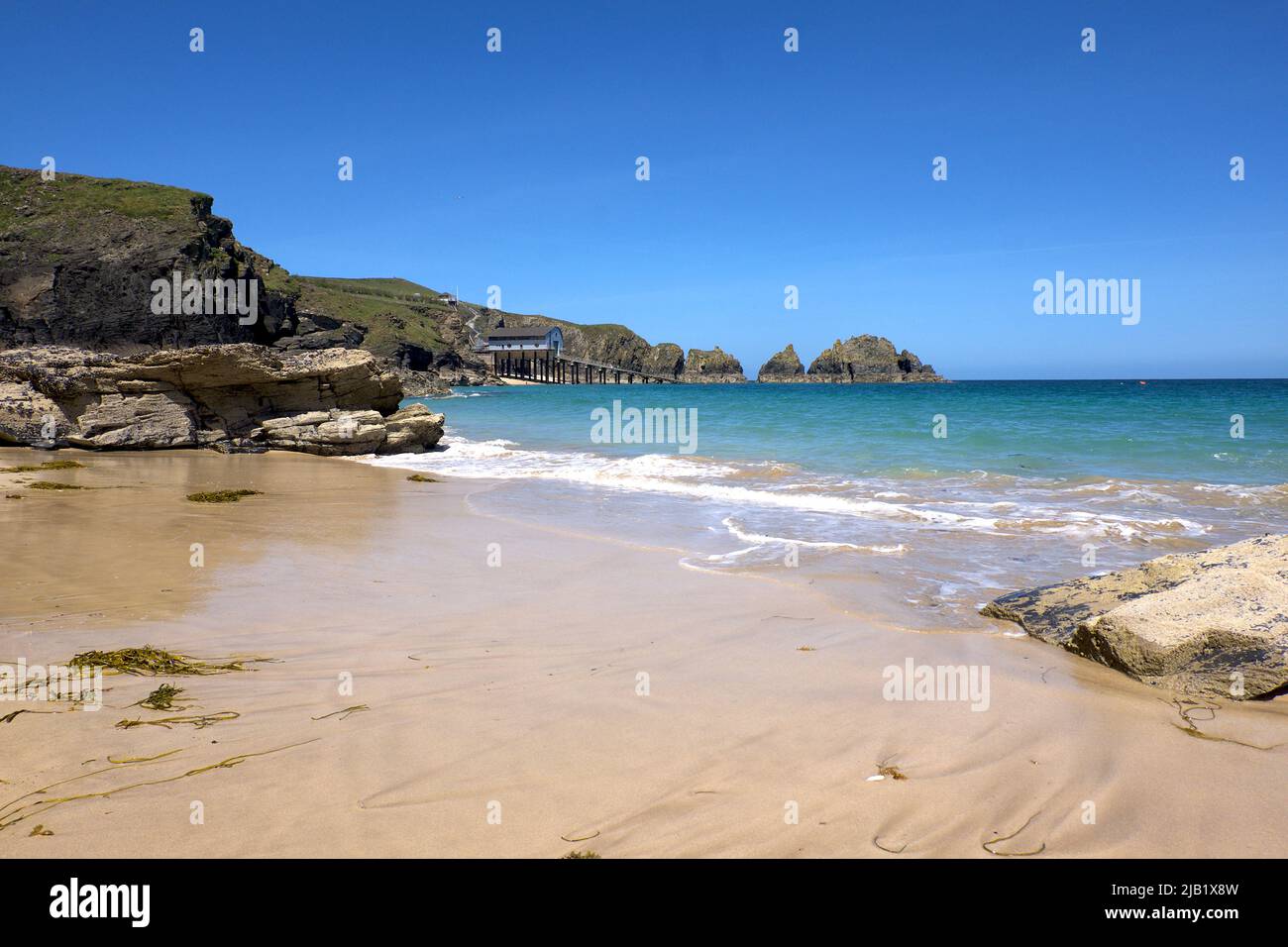 Trevose Head Point Mother Ivys Bay Boobys Bay Constantine Bay Cornwall ...