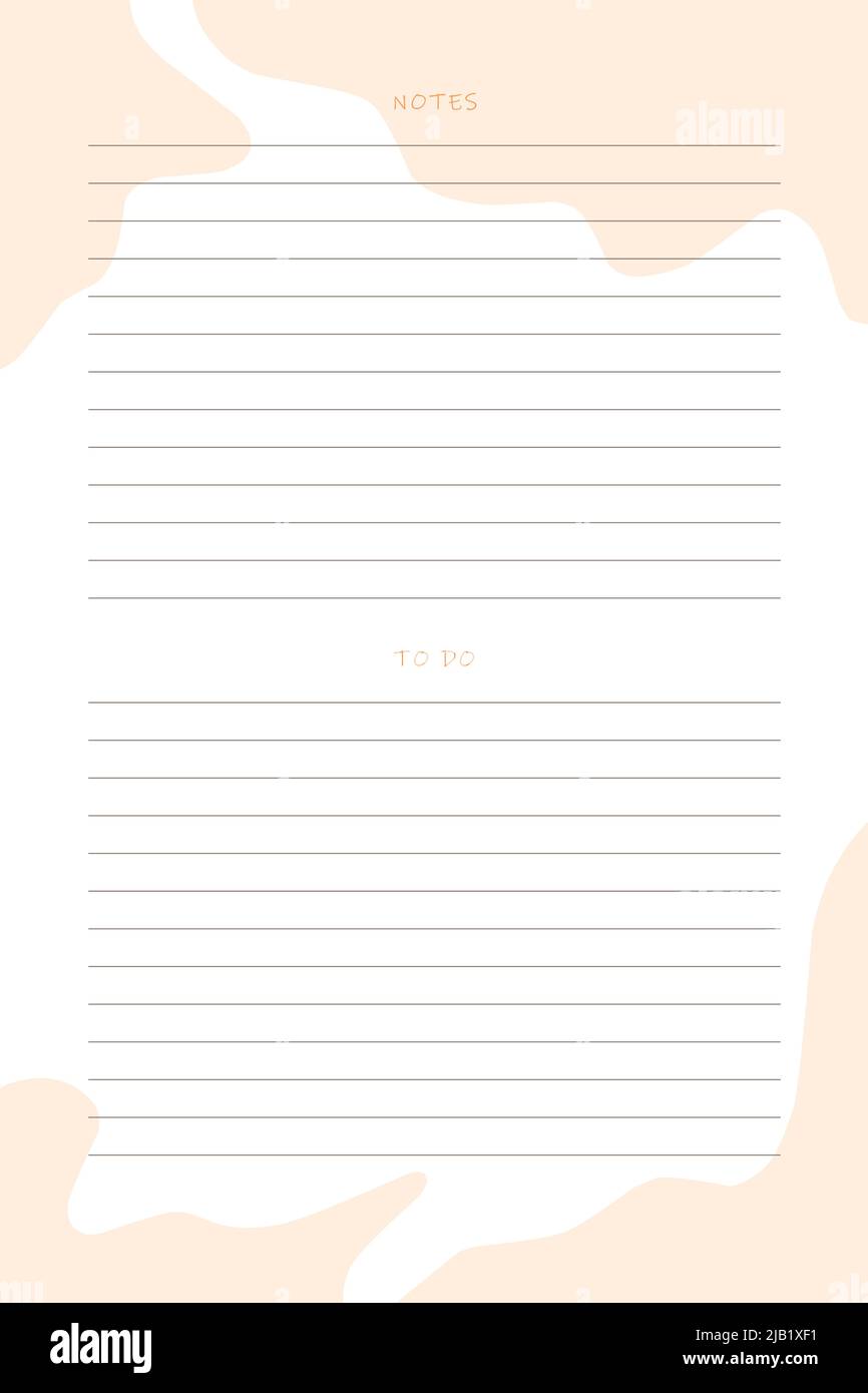 organizer daily weekly monthly planner to do list with delicate ...