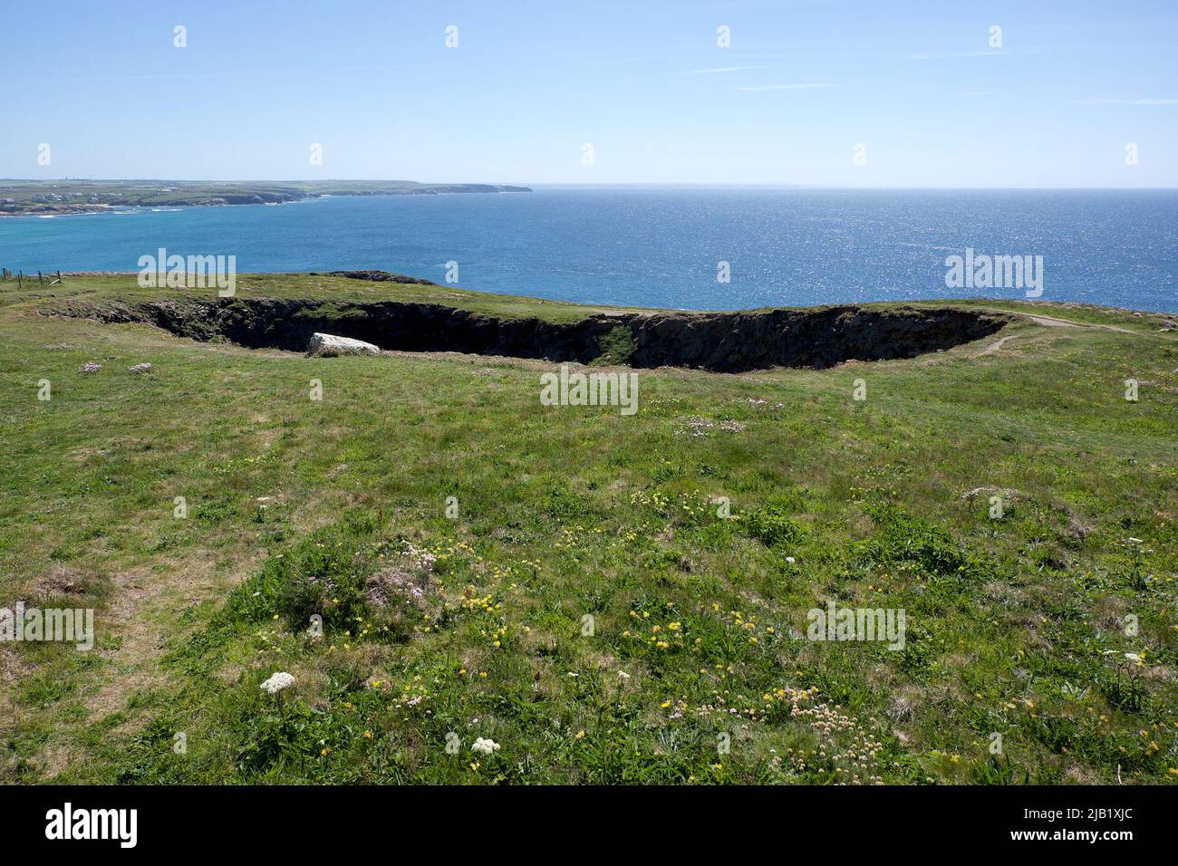 Trevose Head Point Mother Ivys Bay Boobys Bay Constantine Bay Cornwall ...