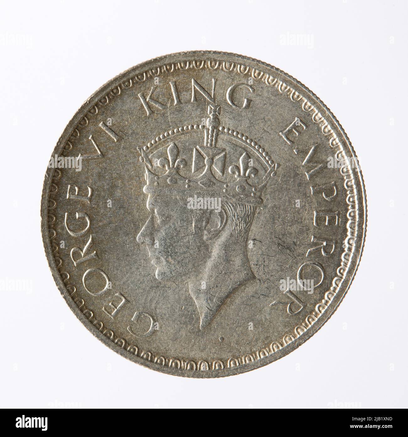 British India, 1/2 Rupia, Bombaj, 1941 Stock Photo - Alamy