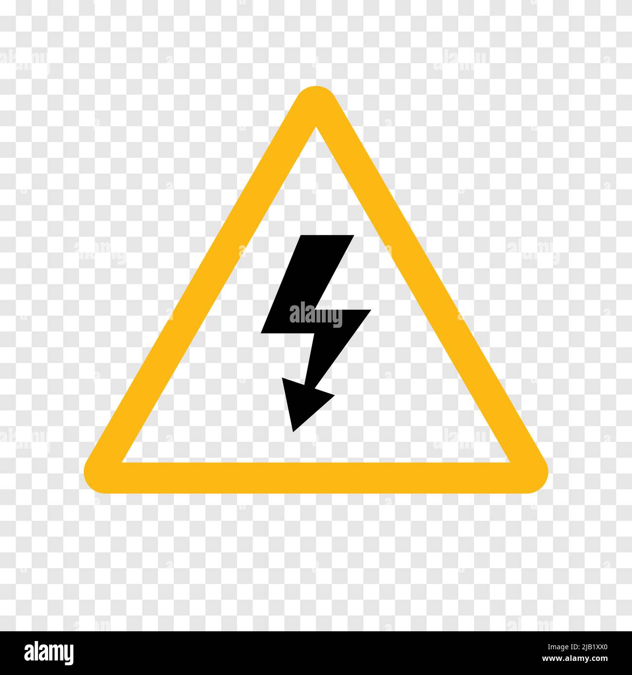 Warning danger sign icon simple design Stock Vector Image & Art - Alamy