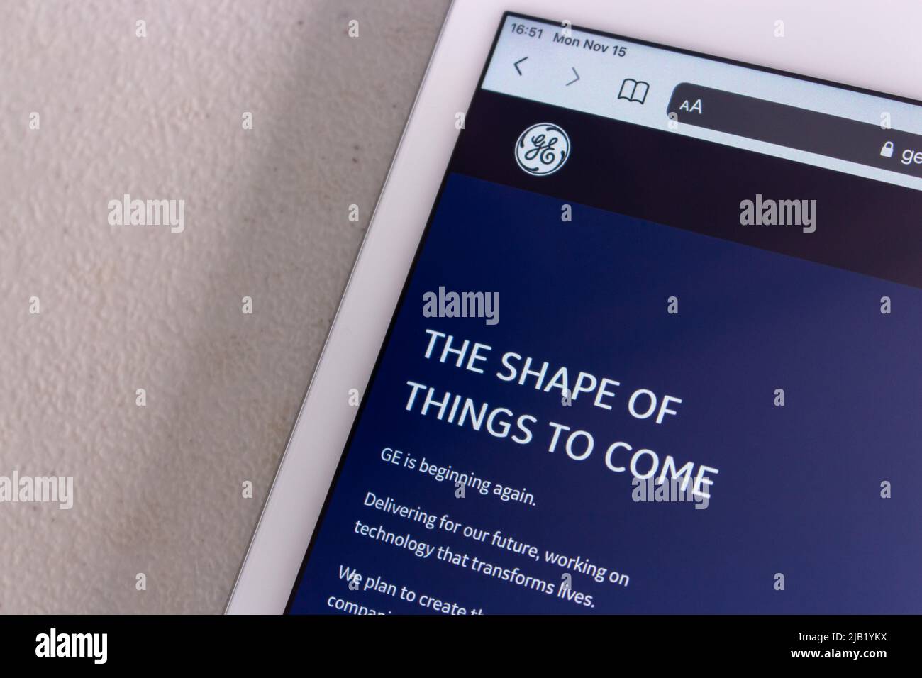 General electric company hi-res stock photography and images - Alamy