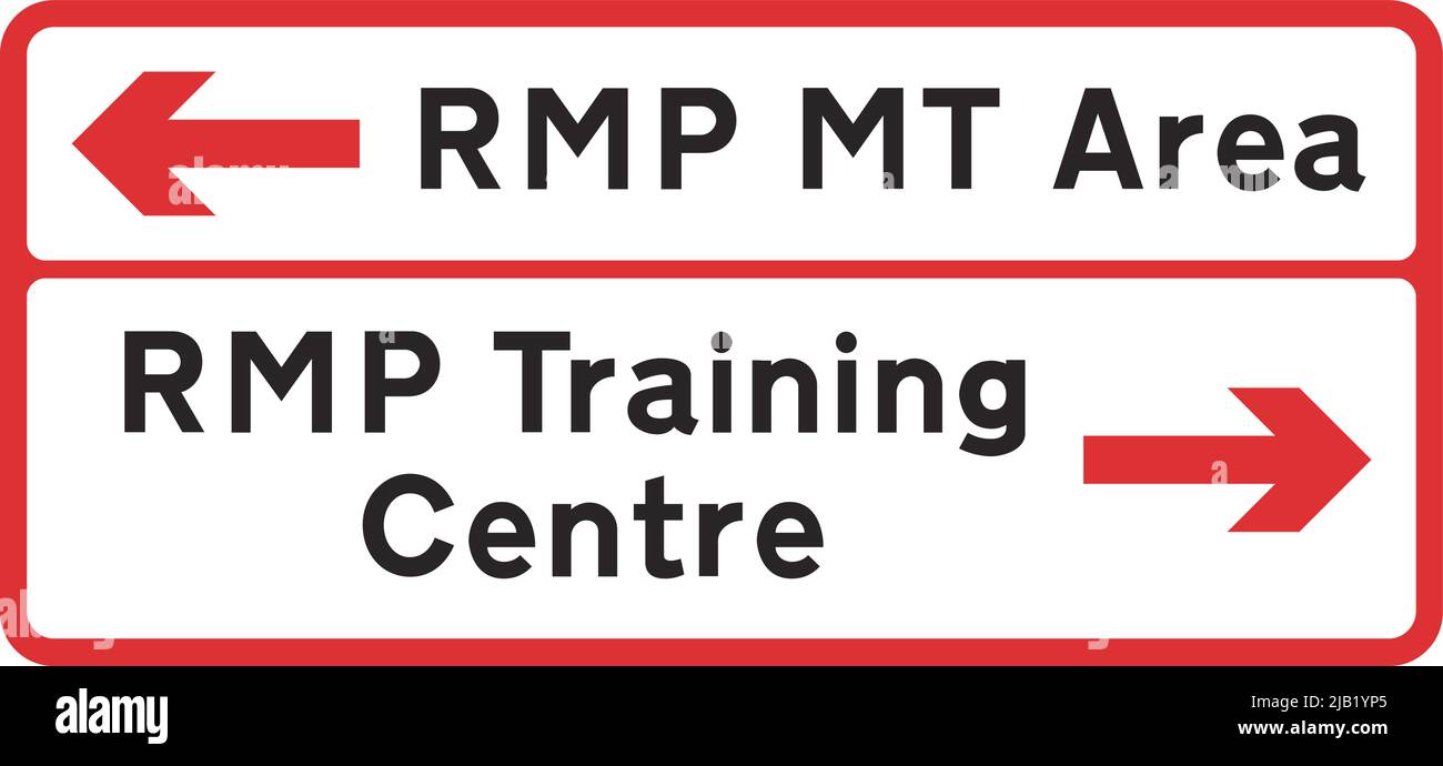 Map‑Type Advance Direction Signs, Road signs in the United Kingdom ...