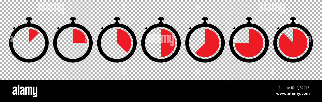 Timer icon symbol set simple design Stock Vector Image & Art - Alamy