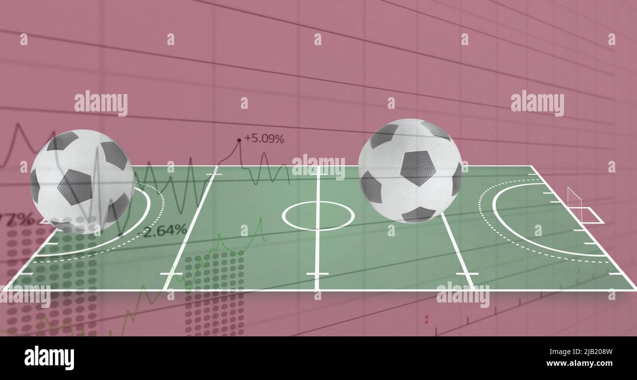 Footballs multiple hi-res stock photography and images - Alamy