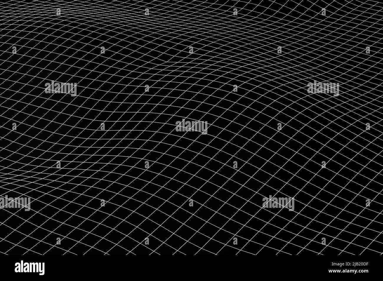 Abstract Wave Pattern Technology Background. 3d illustration Stock ...