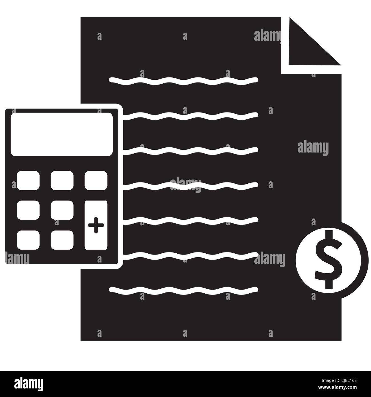 budget icon on white background. shopping and E-commerce sign. money ...