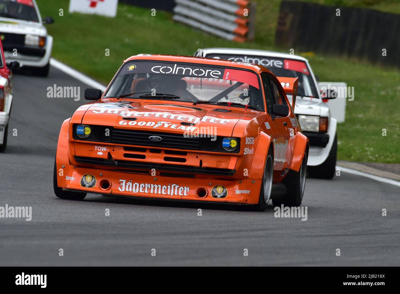 Alan Breck, Ford Capri 3500, Youngtimer Touring Car Challenge, an ...