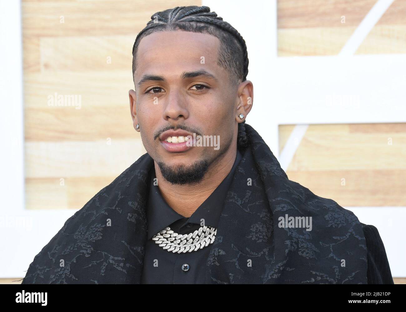 Elvin Rodriguez arrives at Netflix's HUSTLE Los Angeles Premiere held ...