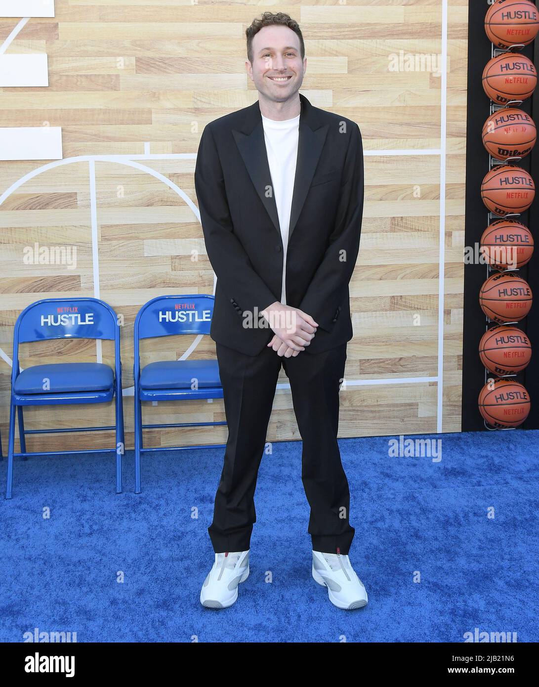 Joe Vescey arrives at Netflix's HUSTLE Los Angeles Premiere held at the ...