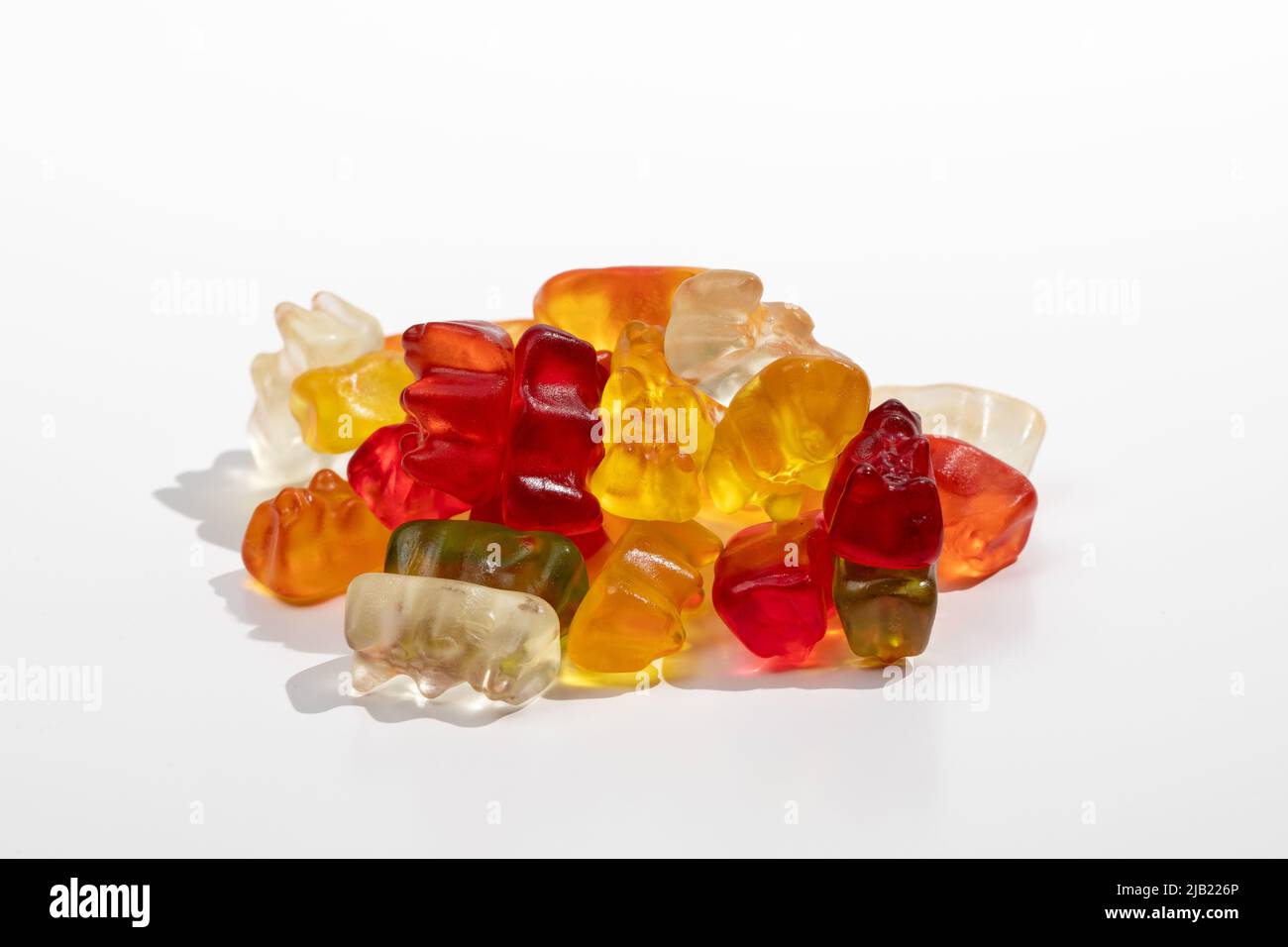 Delicious Colorful Gummy Bears Candy Stock Photo - Alamy
