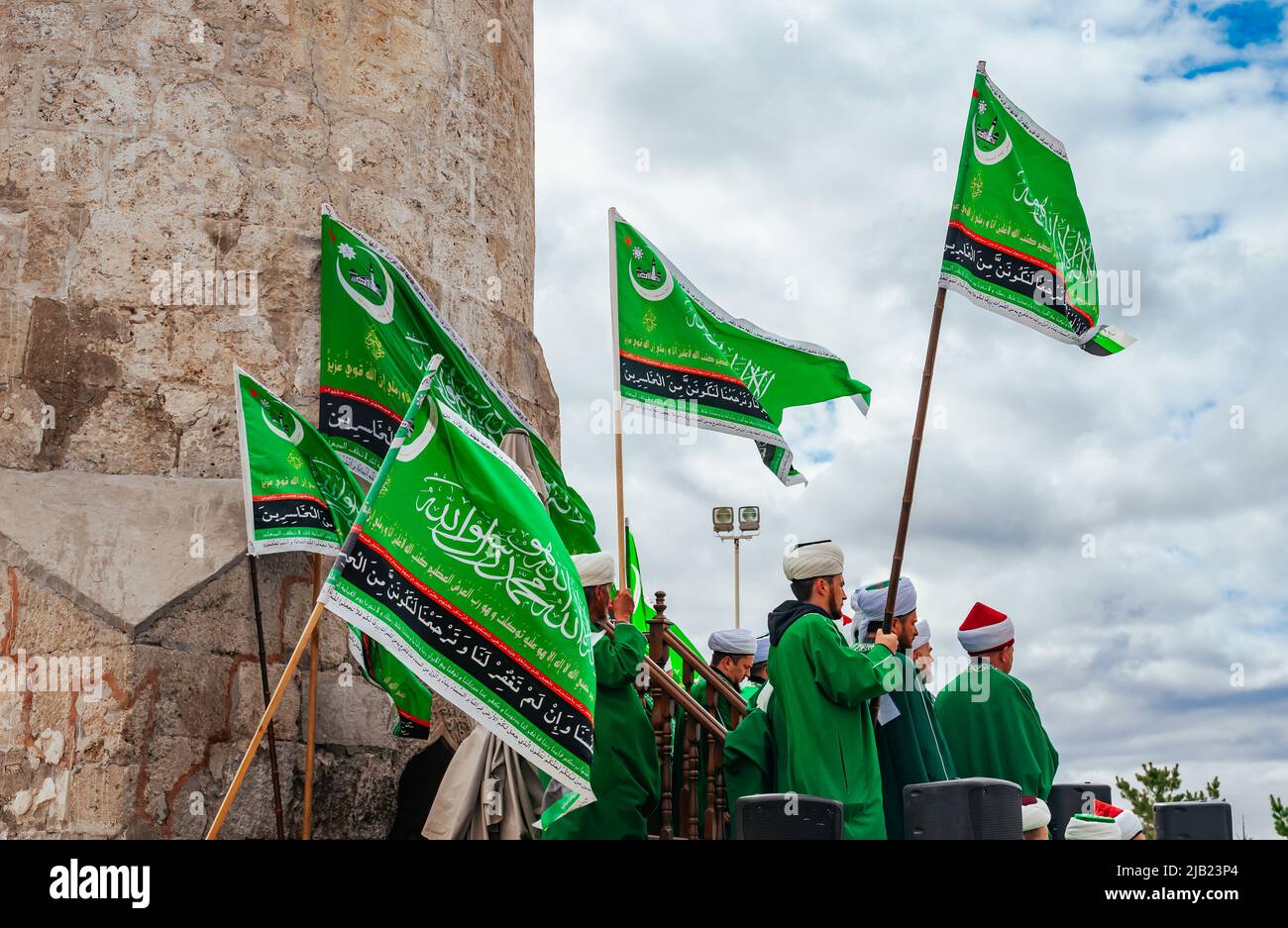 Bolgar, Tatarstan, Russia. May 21, 2022. The official flag of the ...