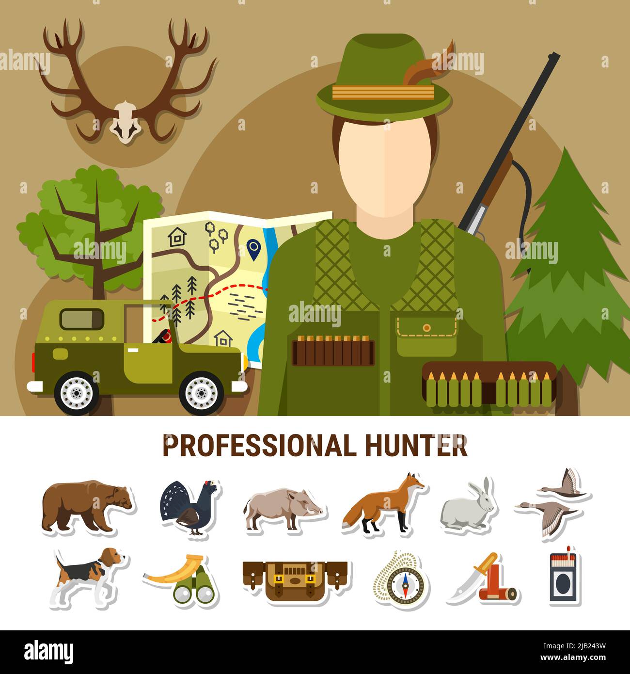 Map of chase Stock Vector Images - Alamy