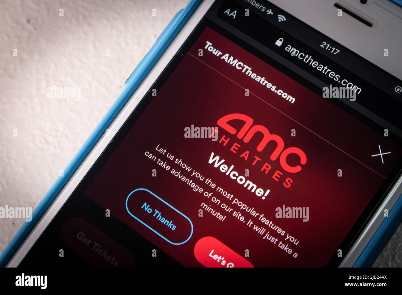 Amc theatres logo hi-res stock photography and images - Alamy