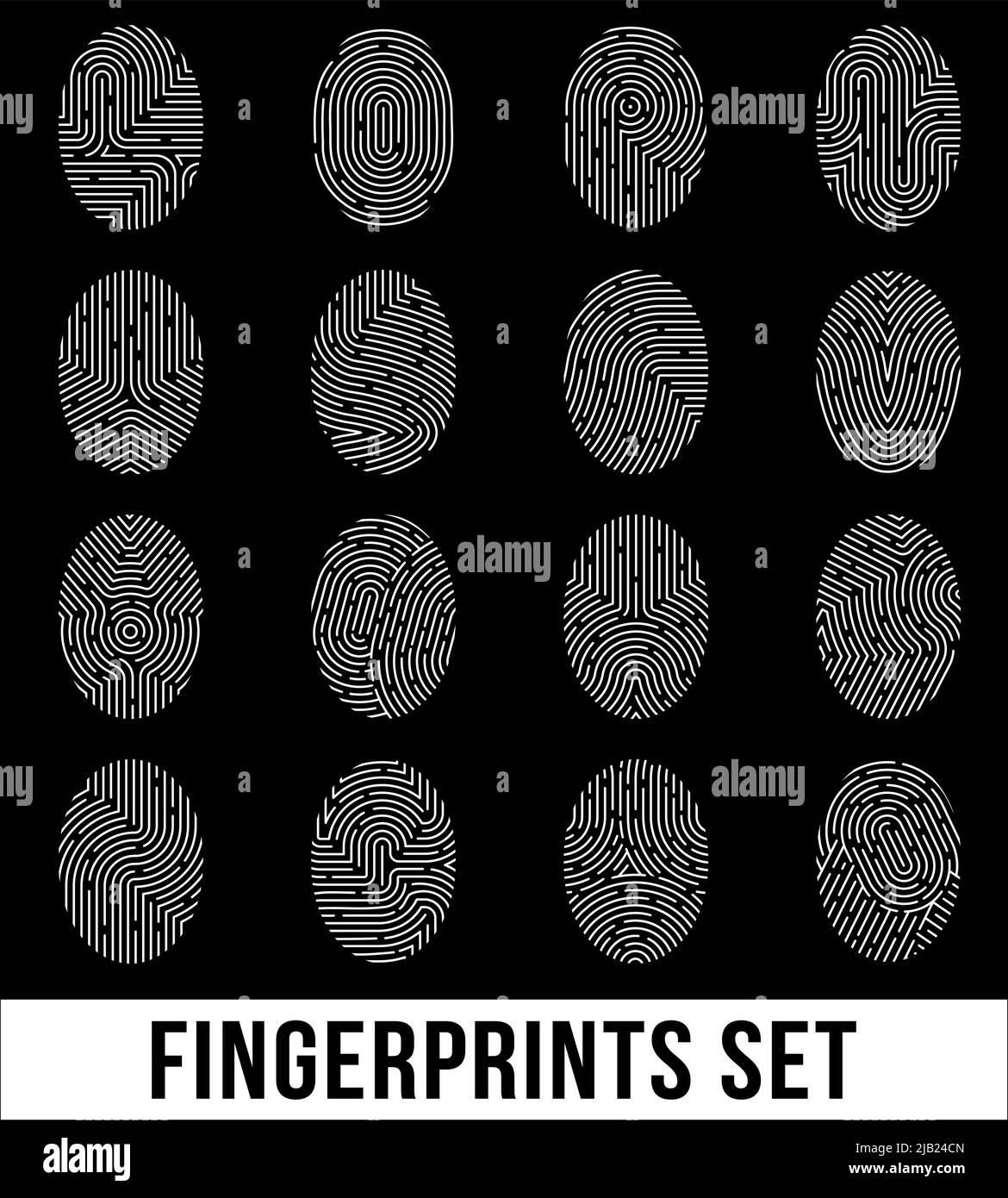 Texture fingerprints Stock Vector Images - Alamy