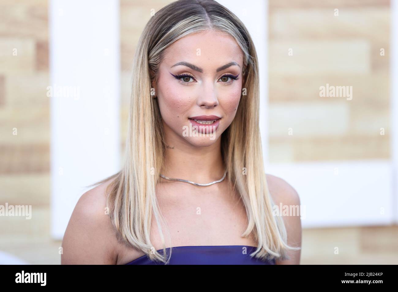 WESTWOOD, LOS ANGELES, CALIFORNIA, USA - JUNE 01: Charly Jordan arrives ...