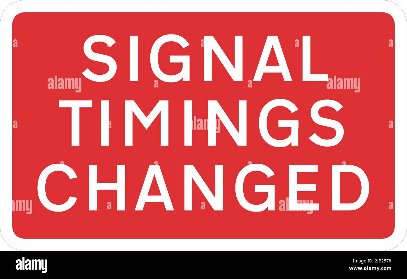 Example of a roundabout junction, road signs in the United Kingdom ...