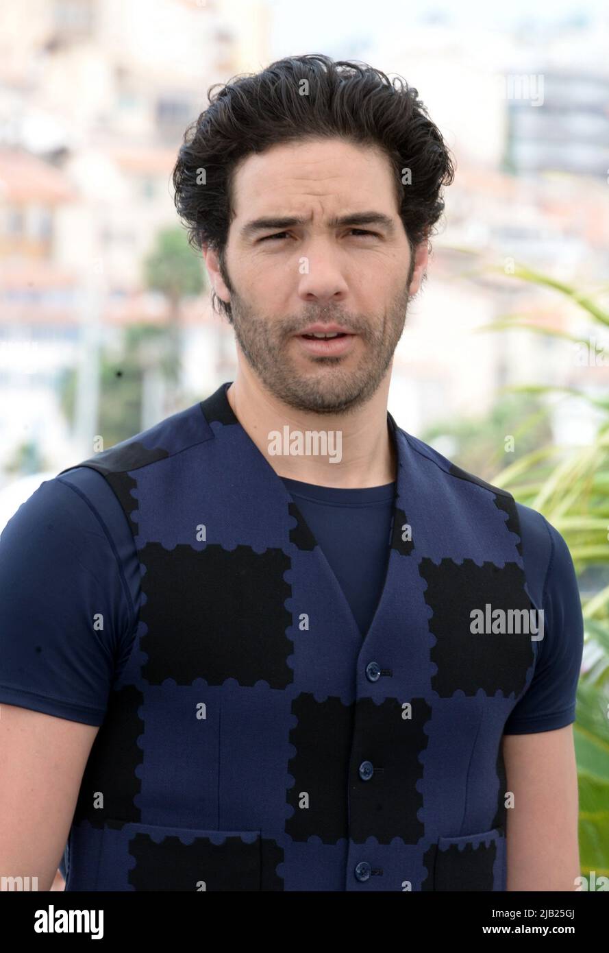 May 22, 2022, CANNES, France: CANNES, FRANCE - MAY 22: Tahar Rahim ...