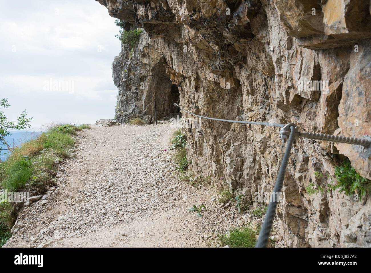 The road of the 52 tunnels is a military mule track built during the ...