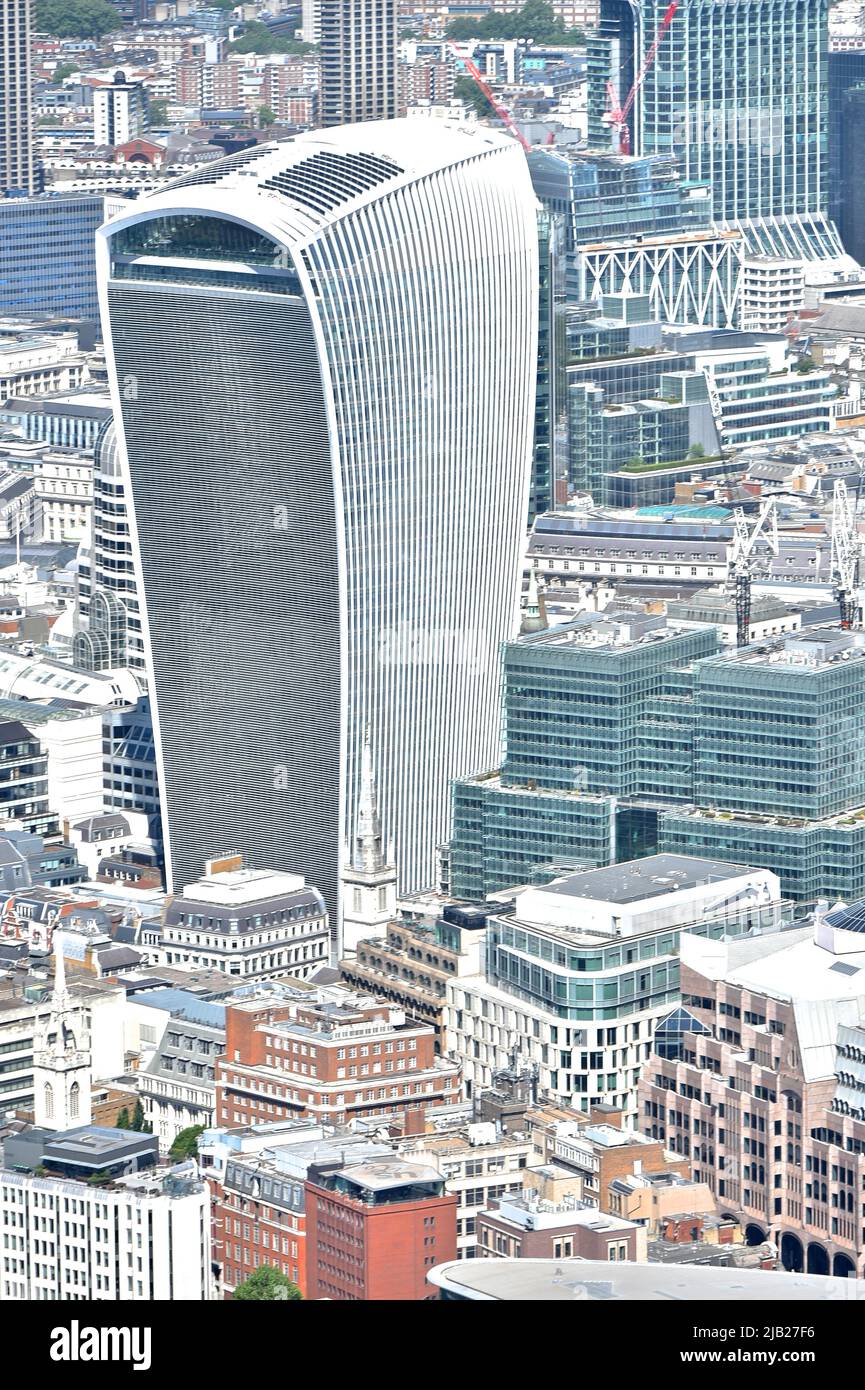 Modern Commercial buildings across london Stock Photo - Alamy