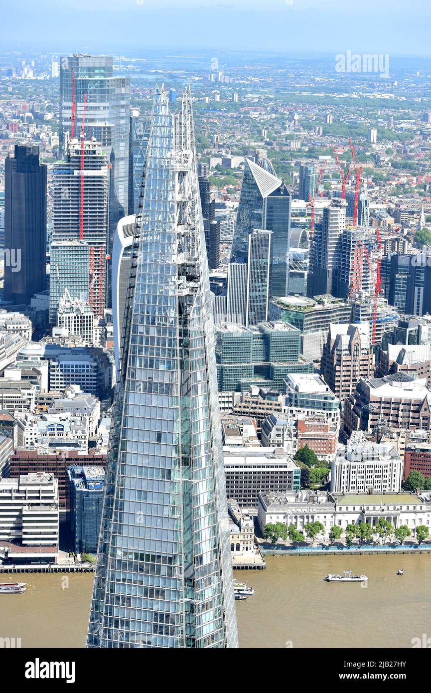 Modern Commercial buildings across london Stock Photo - Alamy