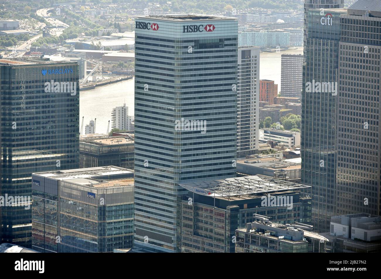 Modern Commercial buildings across london Stock Photo - Alamy