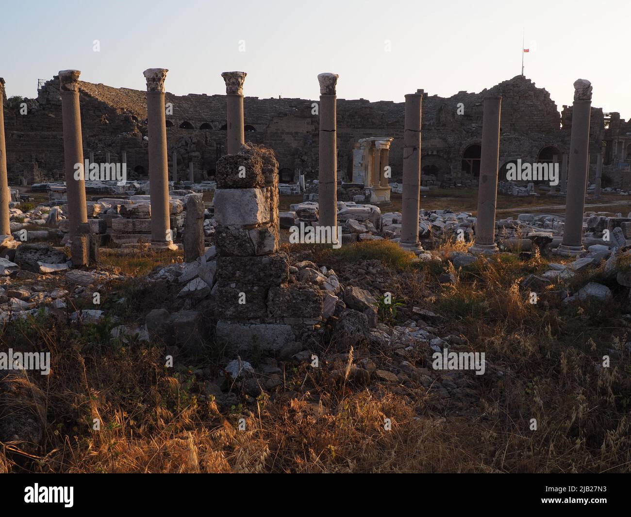 " Turkey " , " Side " , " Antalya Stock Photo - Alamy
