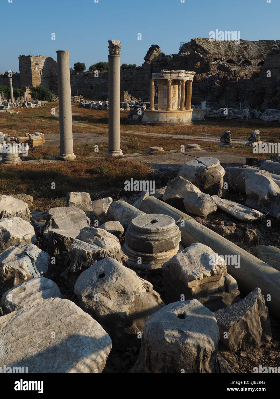 " Turkey " , " Side " , " Antalya Stock Photo - Alamy