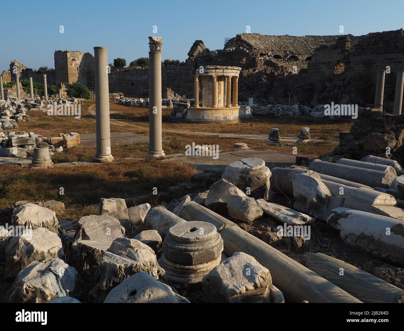 " Turkey " , " Side " , " Antalya Stock Photo - Alamy