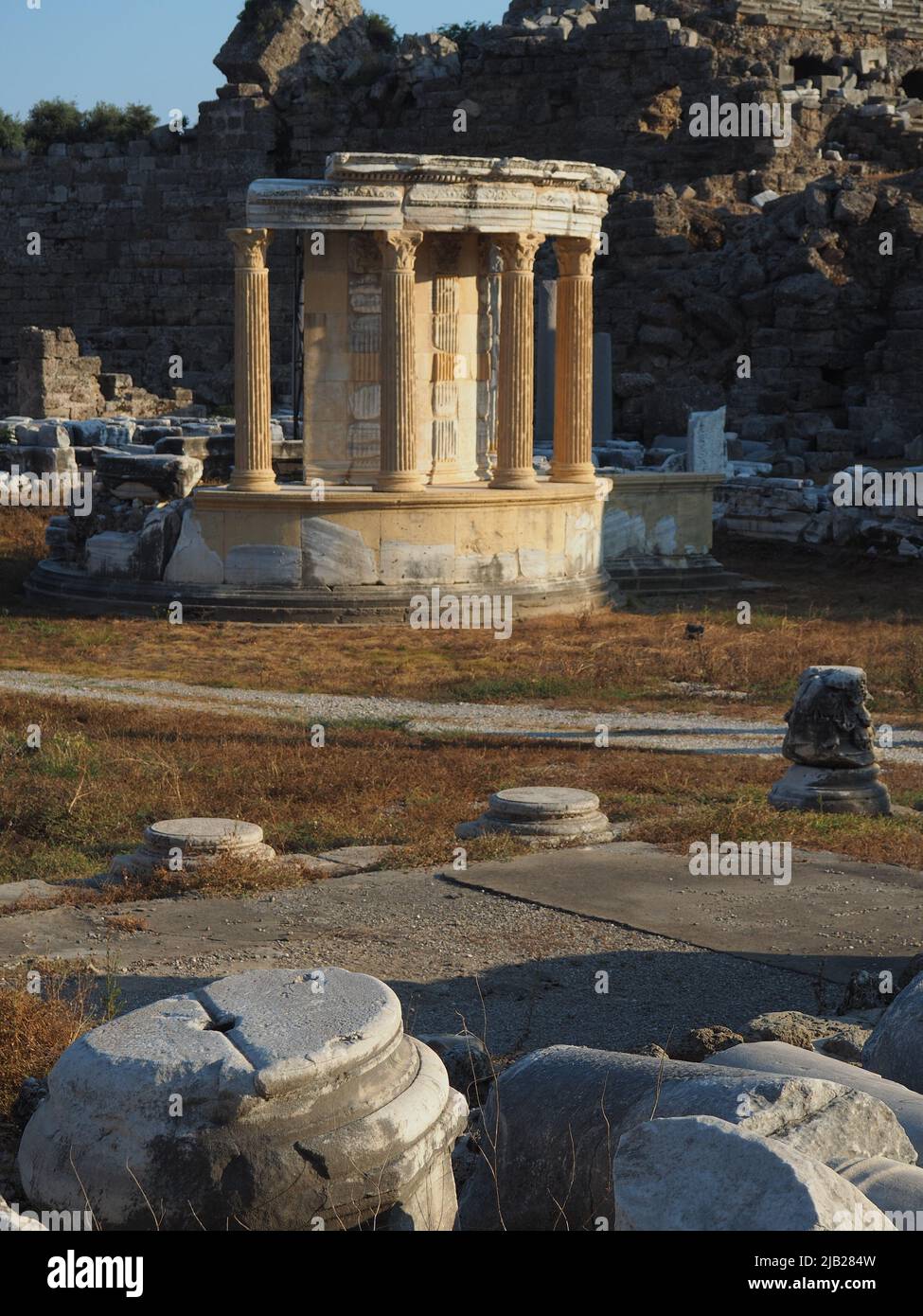 " Turkey " , " Side " , " Antalya Stock Photo - Alamy