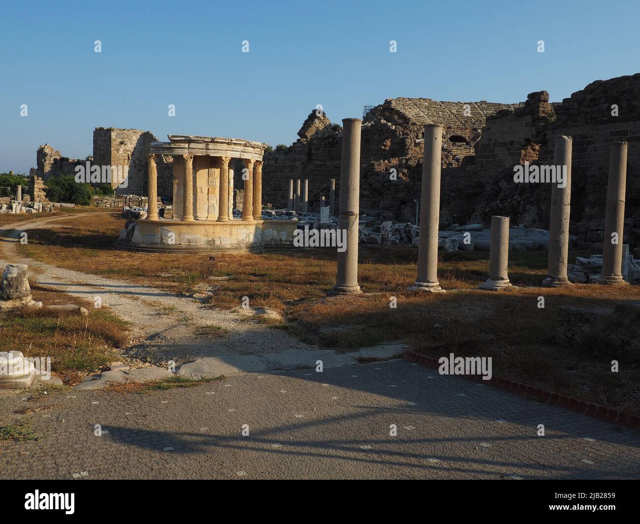 " Turkey " , " Side " , " Antalya Stock Photo - Alamy