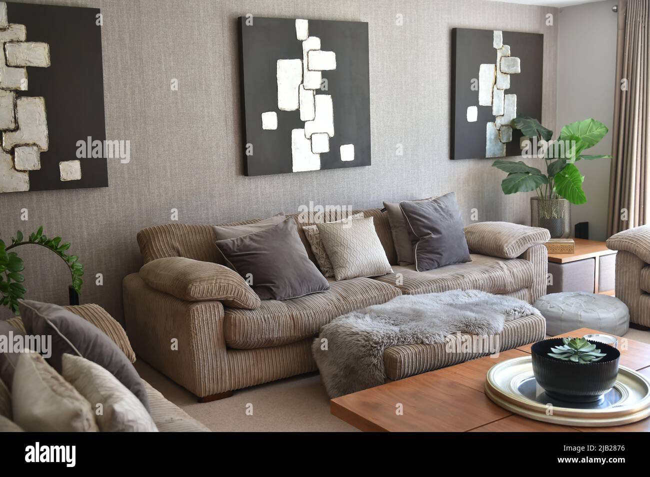 Bespoke living room design hi-res stock photography and images - Alamy