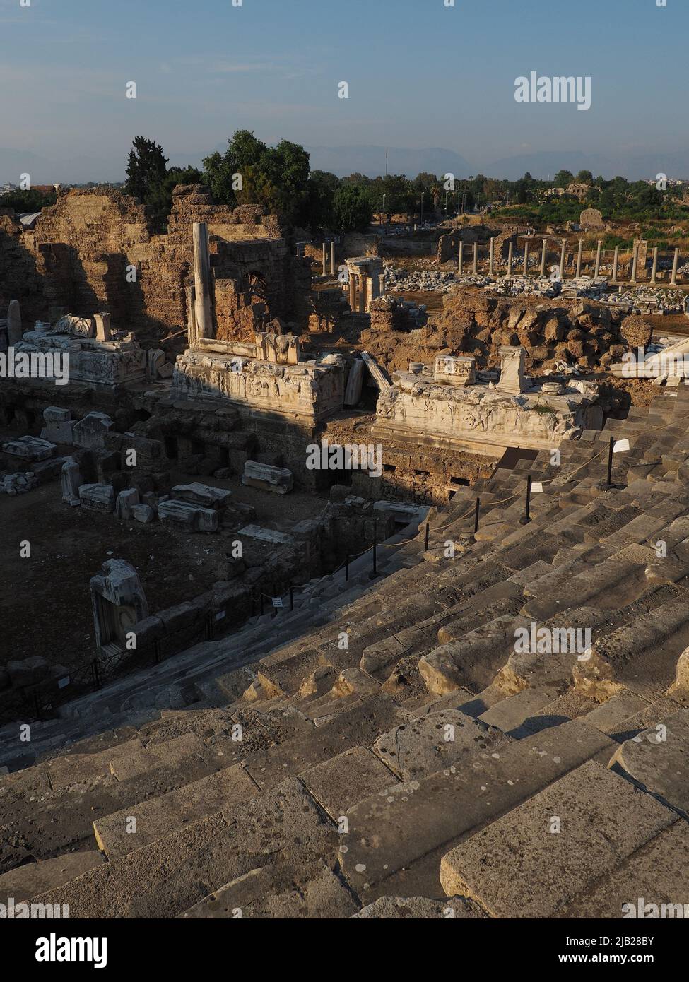 " Turkey " , " Side " , " Antalya Stock Photo - Alamy