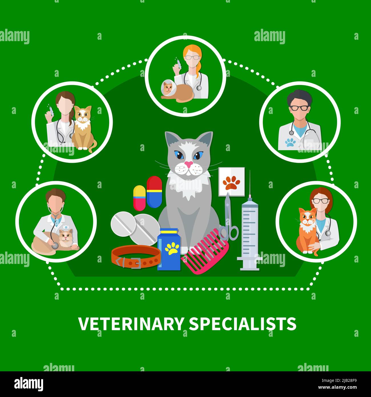 Drug treatments illustration Stock Vector Images - Alamy