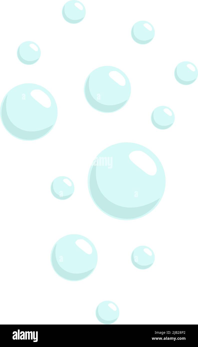 Cartoon Ocean Bubbles