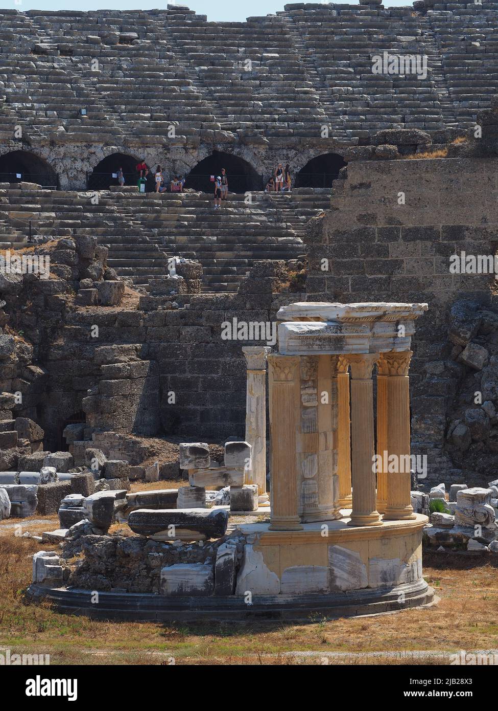 " Turkey " , " Side " , " Antalya Stock Photo - Alamy