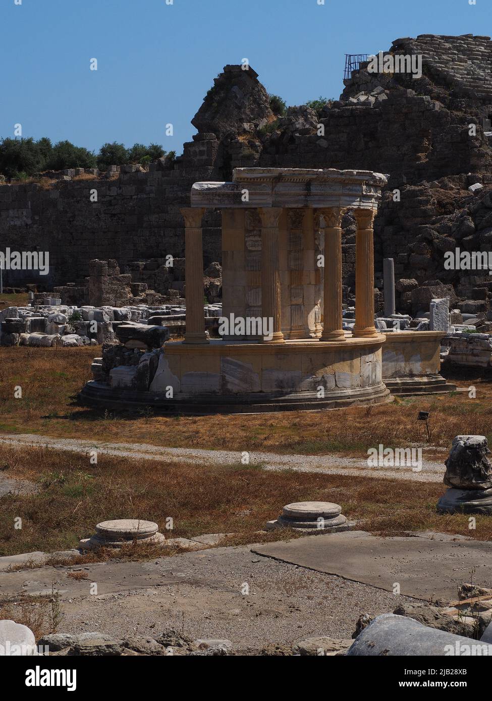 " Turkey " , " Side " , " Antalya Stock Photo - Alamy