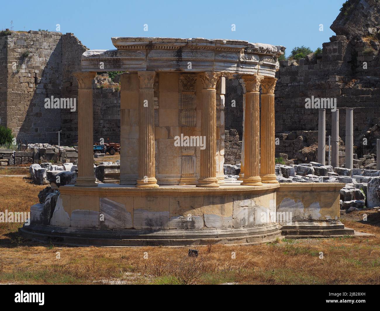 " Turkey " , " Side " , " Antalya Stock Photo - Alamy