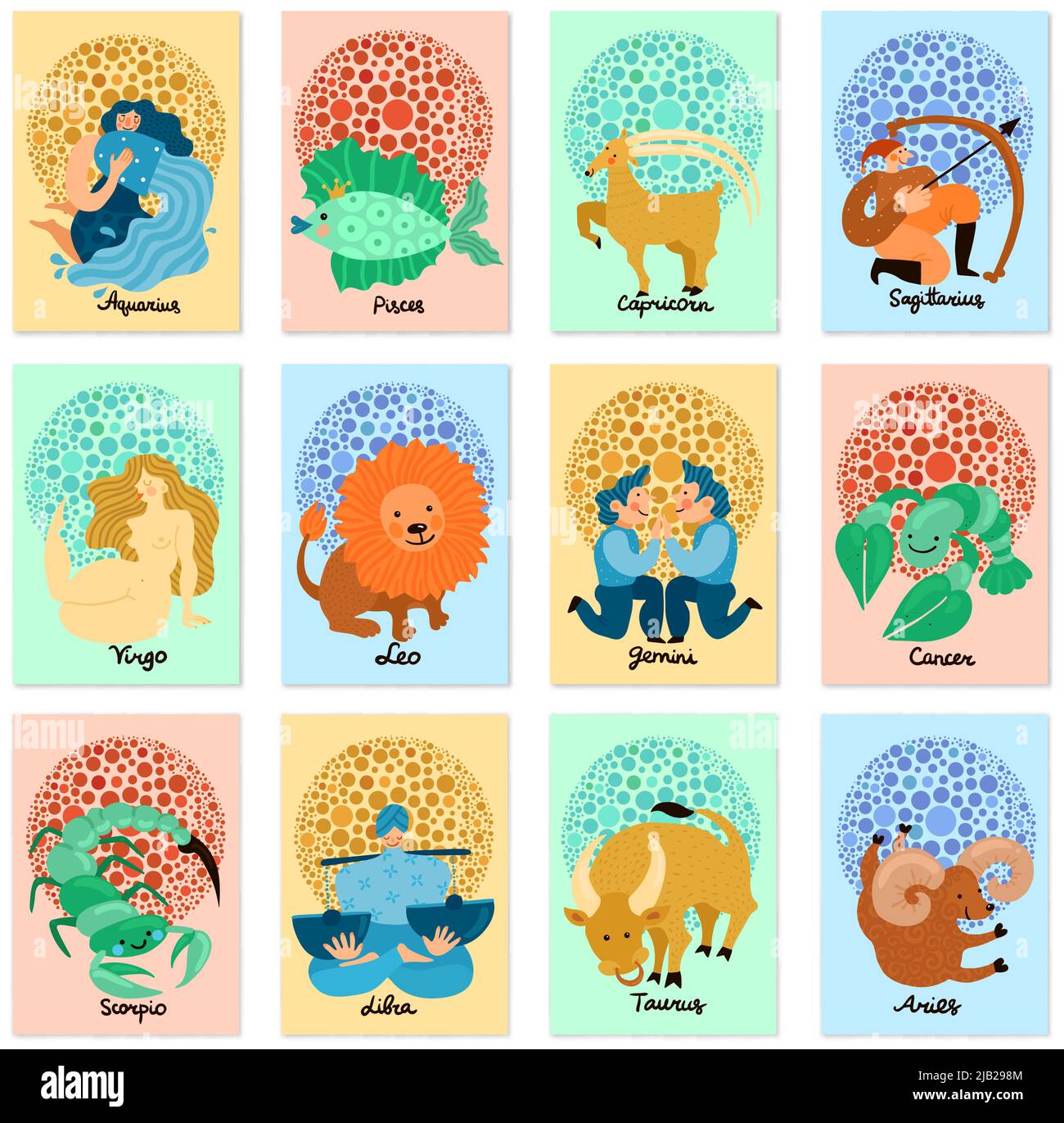 Zodiac signs hi-res stock photography and images - Alamy
