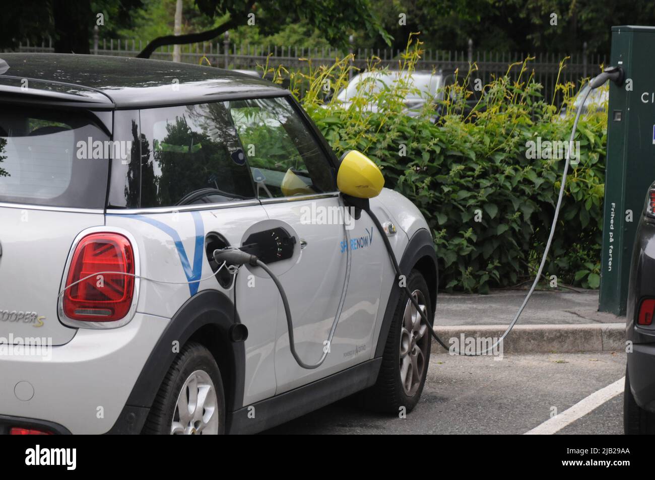 Copenhagen /Denmark/02.June 2022 /vaious eoectric vehcile cragre at ...