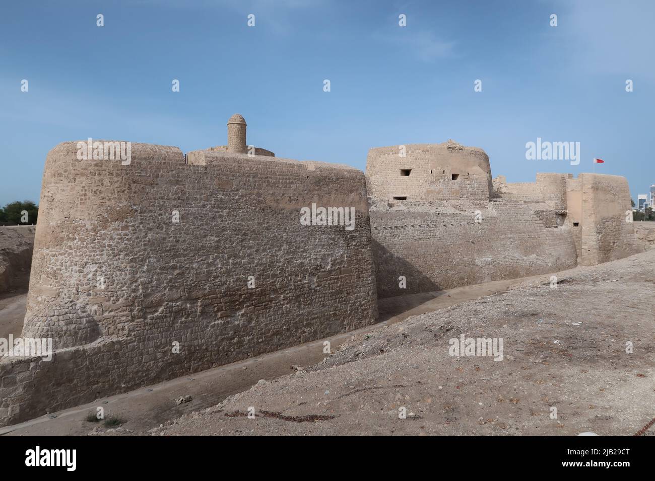 Bahrain fort, Bahrain Stock Photo - Alamy