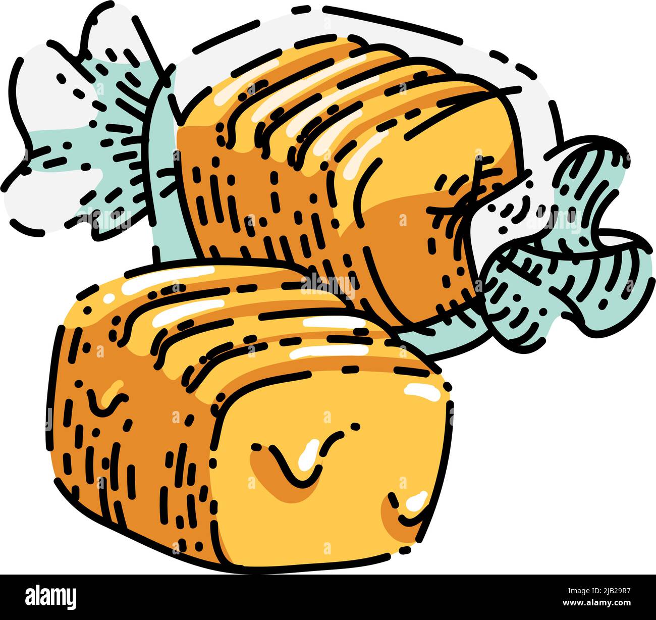 caramel sketch hand drawn vector Stock Vector Image & Art - Alamy
