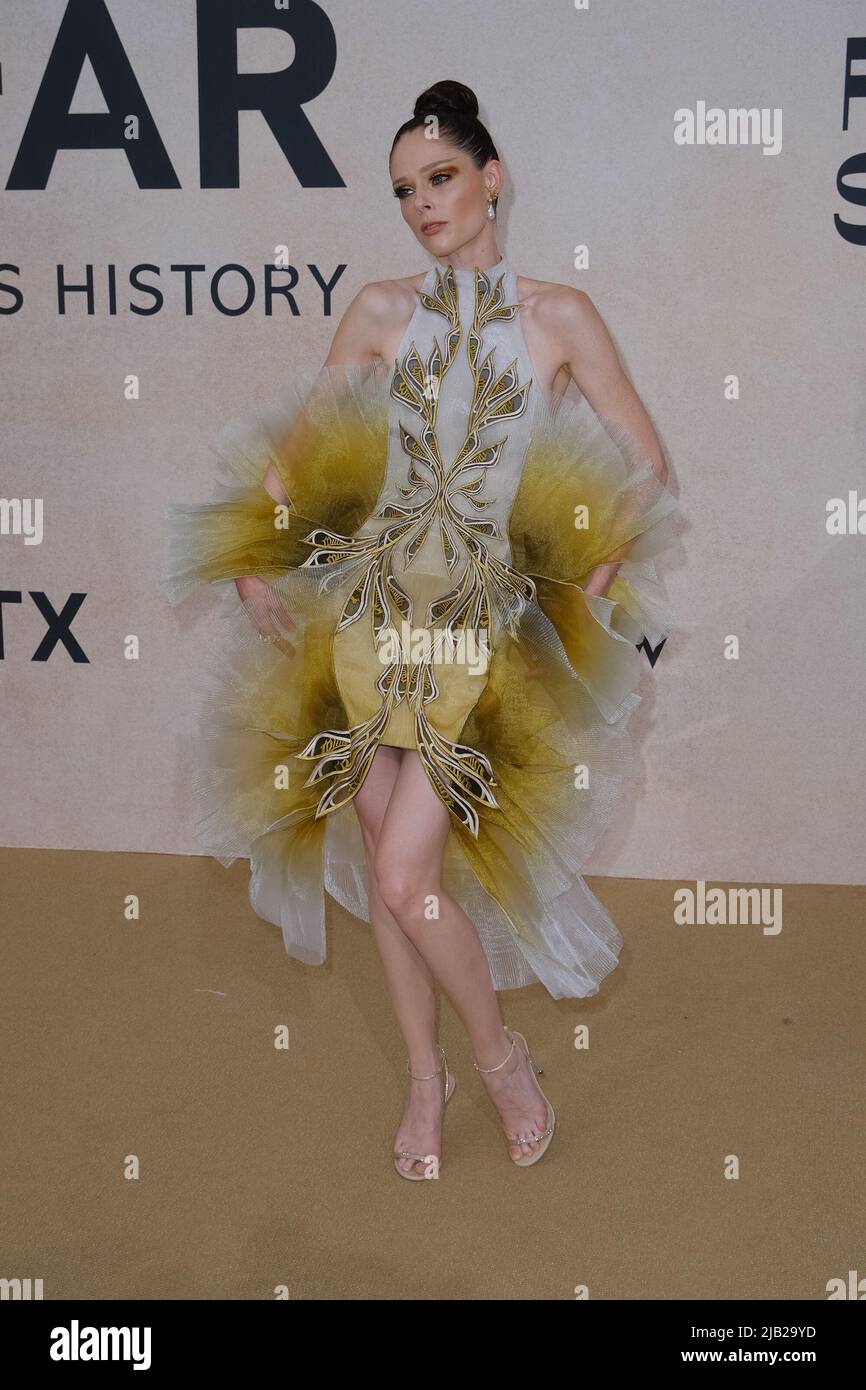 Coco Rocha seen at the 28th annual amfAR Gala Cannes during the 75th ...