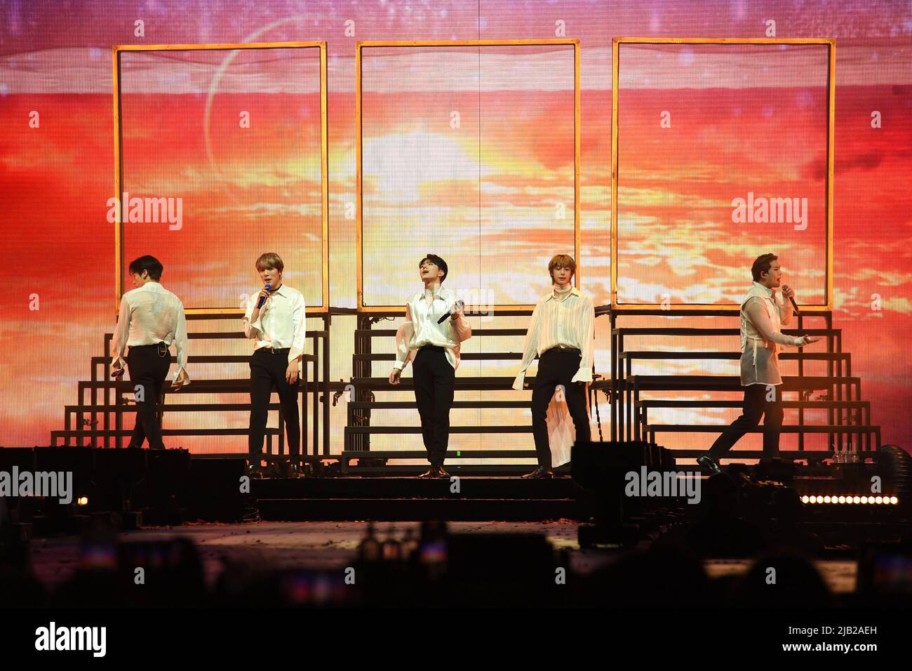 SUNRISE FL - JUNE 01: Monsta X perform during the No Limit Tour at The ...