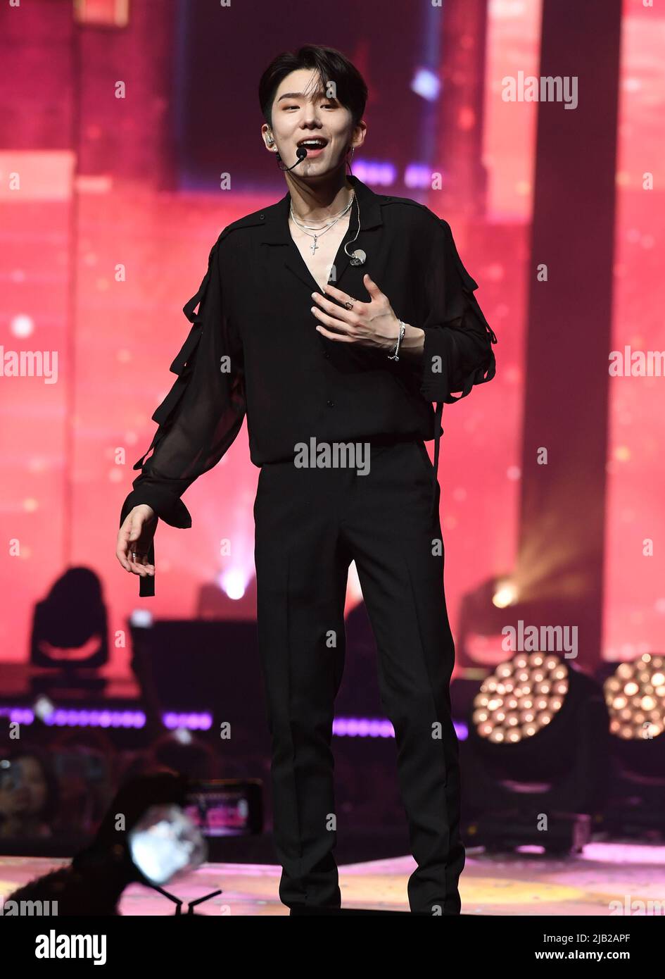SUNRISE FL - JUNE 01: Monsta X perform during the No Limit Tour at The ...
