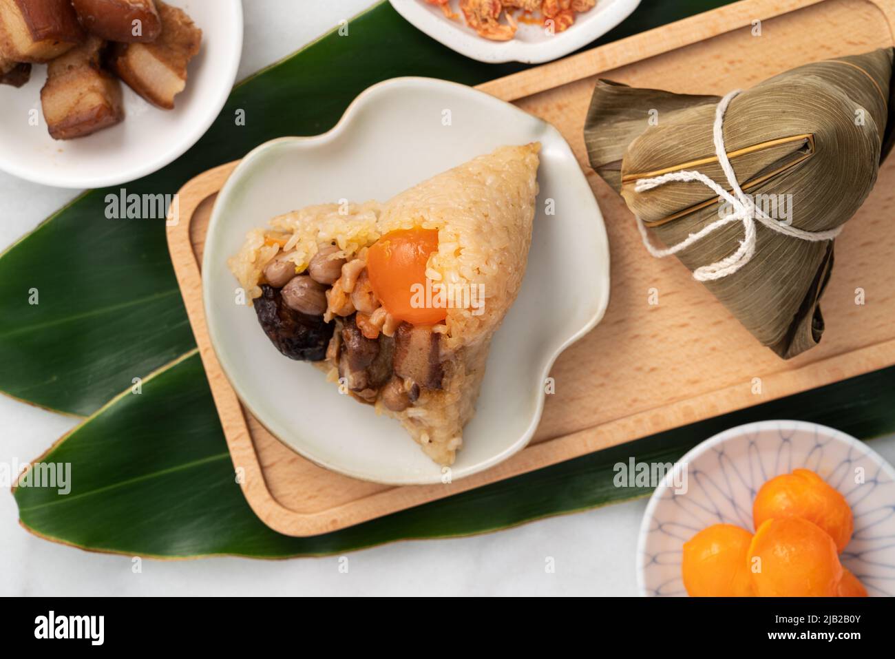 Zongzi. Rice dumpling for Chinese traditional Dragon Boat Festival ...