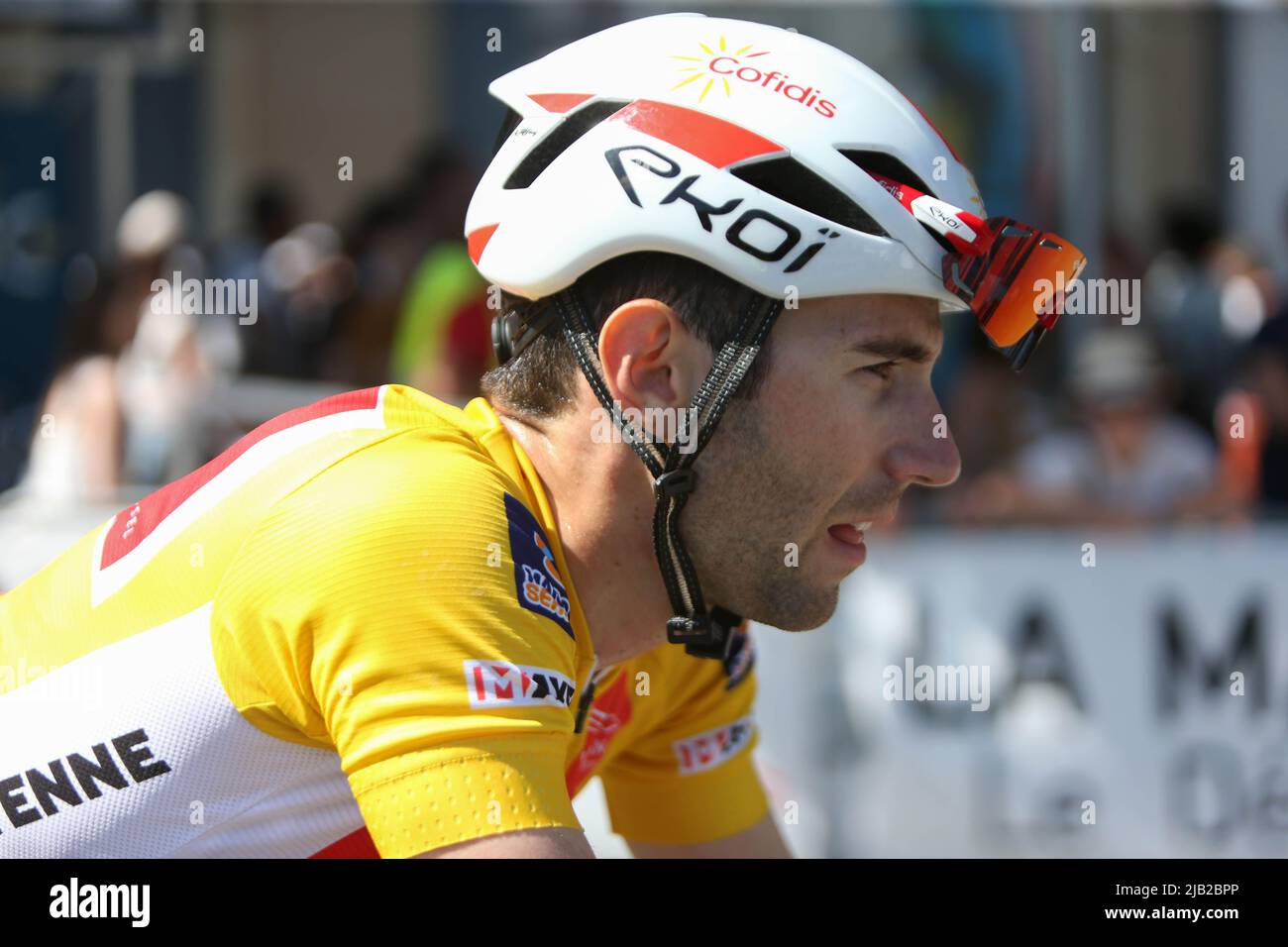 THOMAS Benjamin of Cofidis during the Boucles de la Mayenne 2022, UCI ...